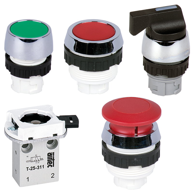 mechanically operated valves series T - AIRTEC Pneumatic GmbH